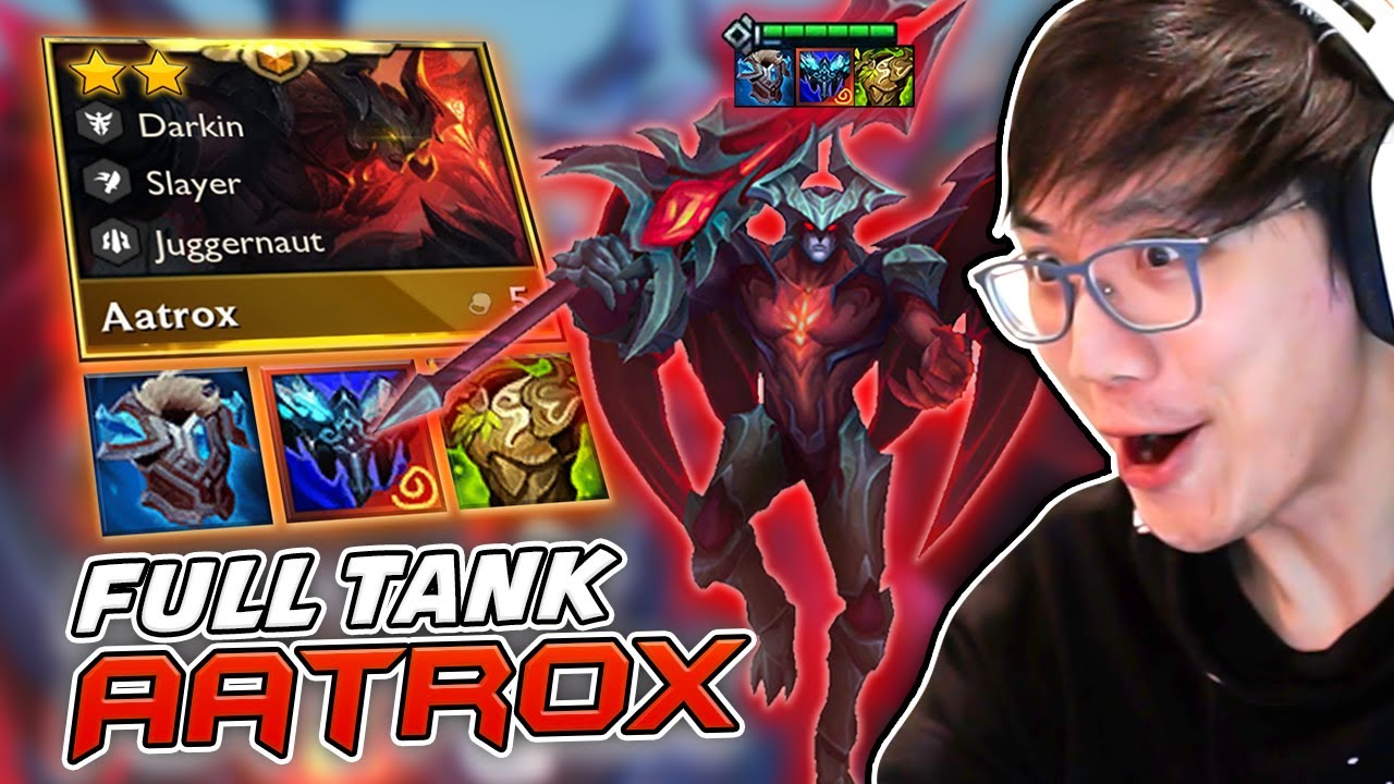 Full Tank Aatrox! The Unkillable Resurrecting Frontline - YouTube