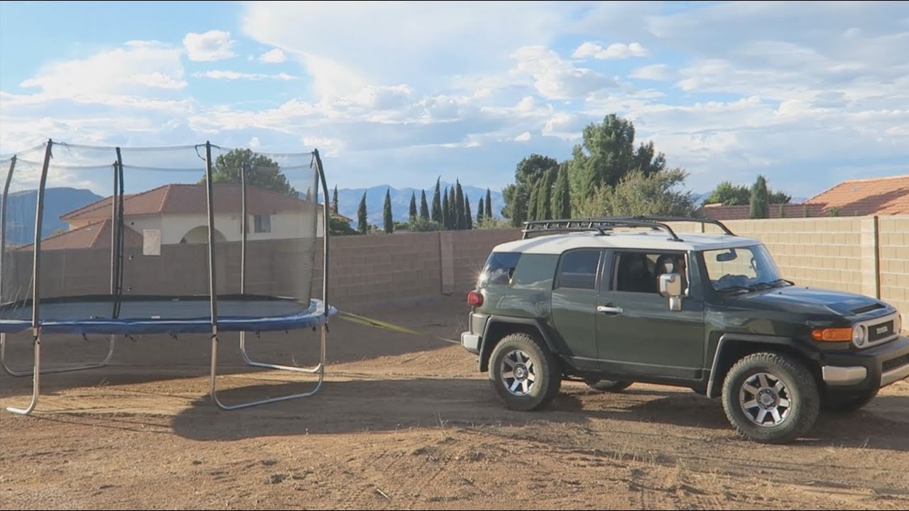 HOW TO MOVE A TRAMPOLINE | VLOG 78 - YouTube