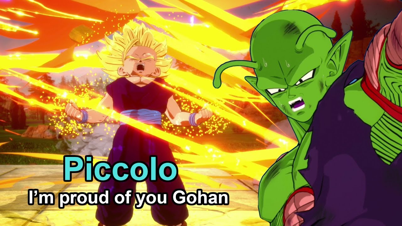 Dragon Ball Sparking! Zero What If Piccolo Trained Gohan In The Android ...