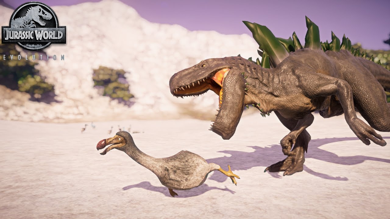 GODZILLA Saves Dodos From ZILLADOMINUS | Jurassic World Evolution - YouTube
