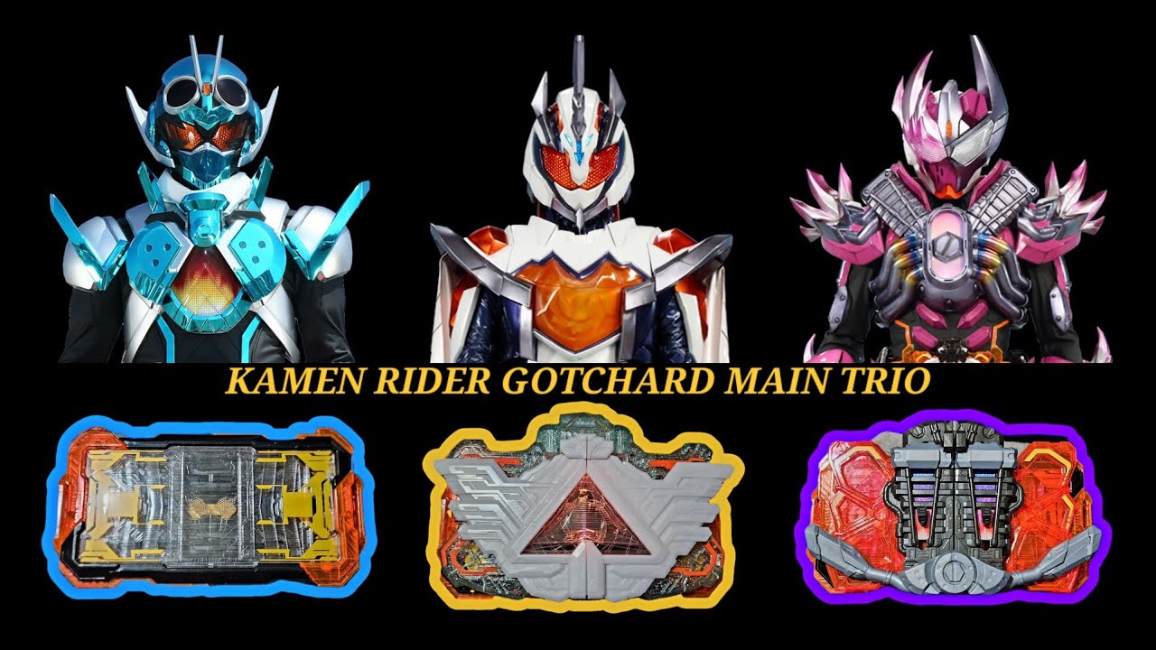 Kamen Rider Gotchard Main Trio - YouTube