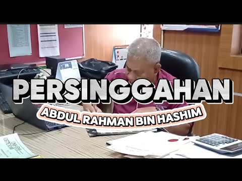Persinggahan Encik Abdul Rahman bin Hashim Pengarah KVTP - YouTube