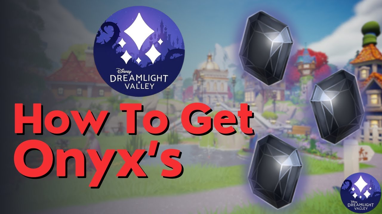 How To Get Onyx's In Disney Dreamlight Valley - YouTube