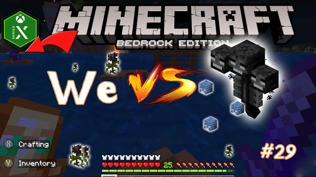 We VS The Wither - Episode 29 | Let's Play Season 3, (Minecraft Bedrock ...