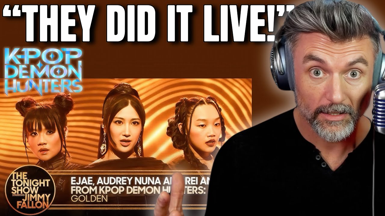 Pro Vocal Coach Reacts: 'GOLDEN' K-Pop Demon Hunters: Jimmy Fallon Show ...