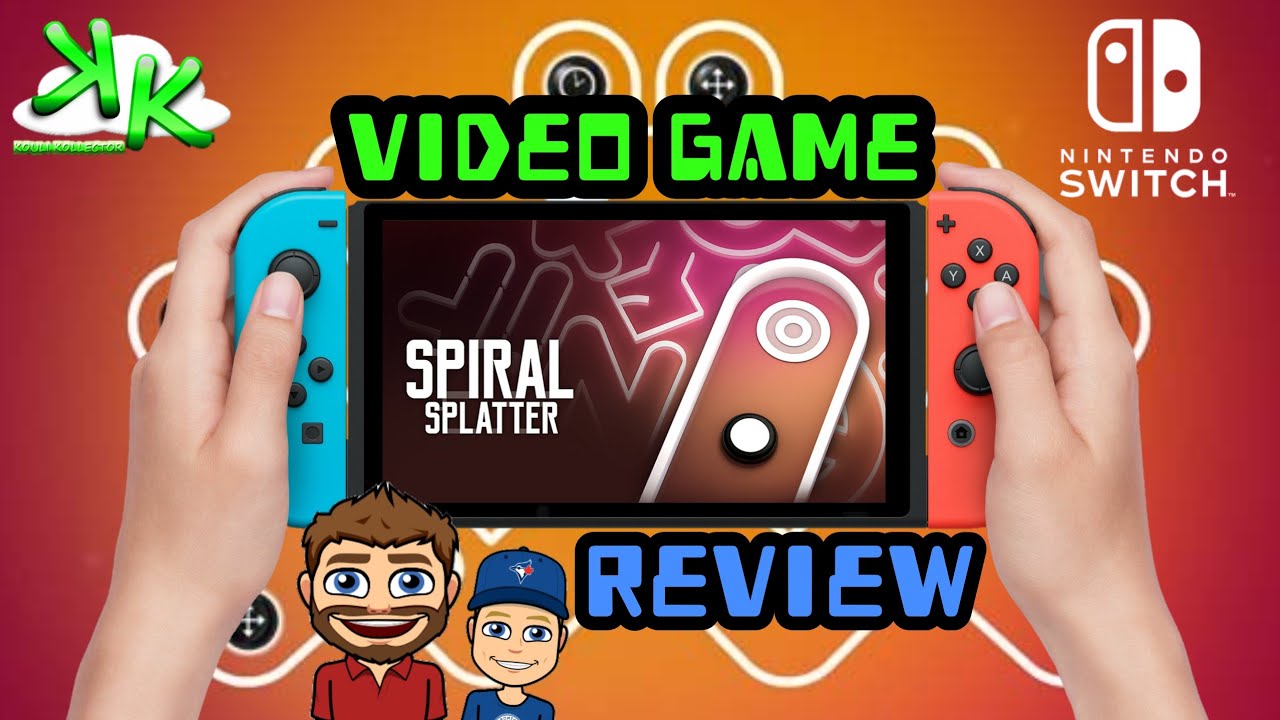 Spiral Splatter - Nintendo Switch Game Play and Review - YouTube