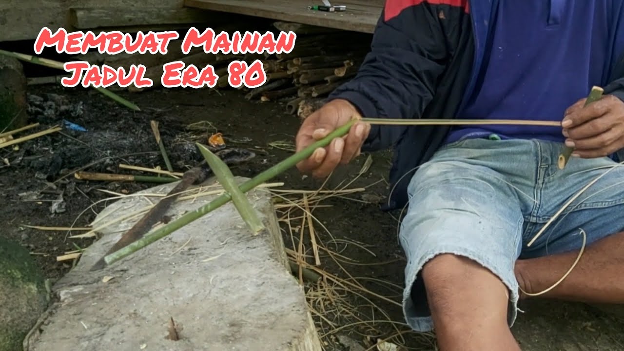 Cara Membuat Senapan Mainan Dari Bambu | Mainan Jadul - YouTube