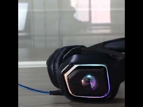 Youbo gaming headset A30 subwoofer RGB luminous 7 1 channel - YouTube