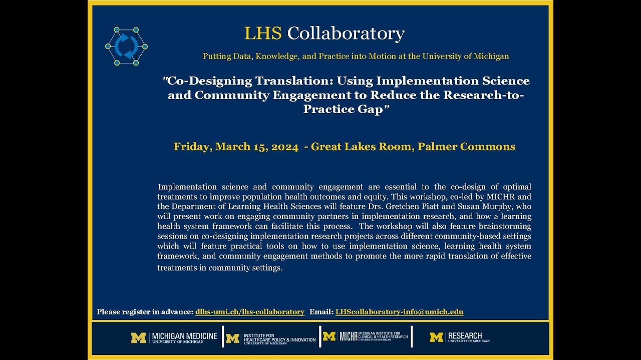 3 15 2024 LHS Collaboratory Special Workshop - YouTube