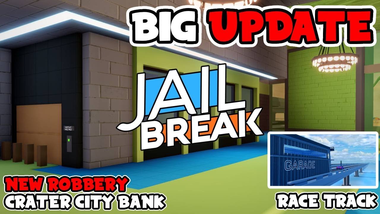 BIG UPDATE! Jailbreak New Robbery, Race Track and More Roblox - YouTube