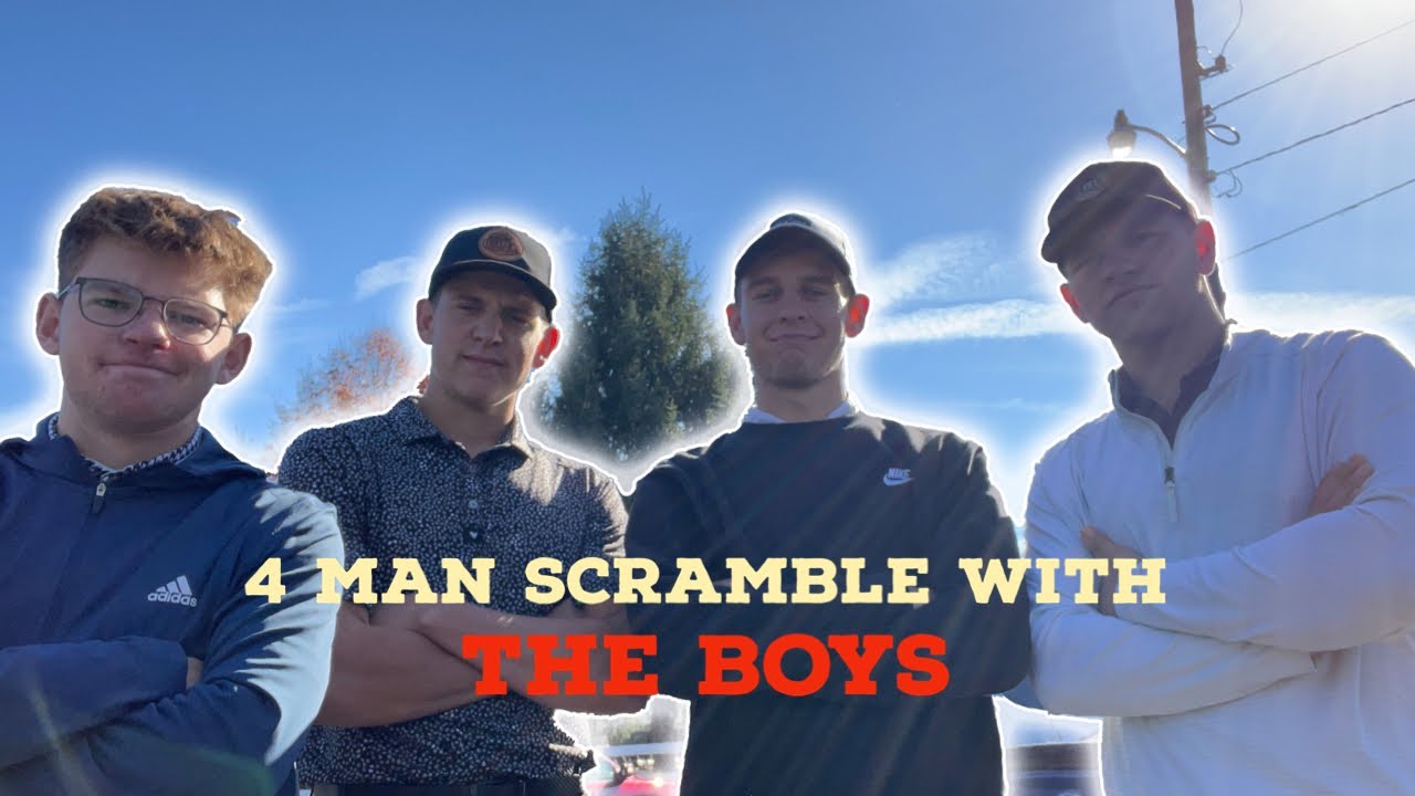 How Low Can We Go? 4 Man Scramble - YouTube