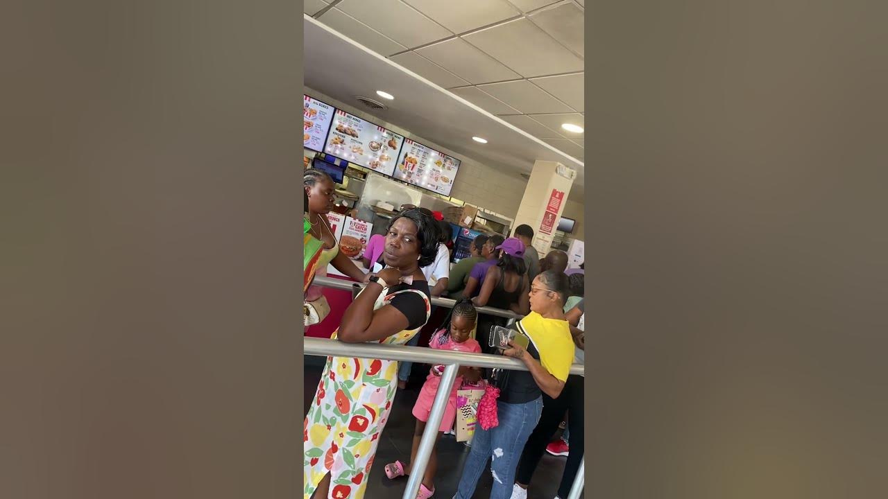 How Jamaican people enjoy the best KFC in the world from May Pen # ...