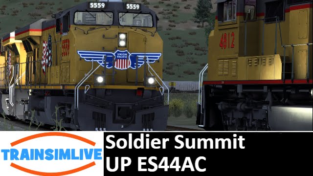 Let's Play Train Simulator 2016 - Soldier Summit, UP ES44AC - YouTube