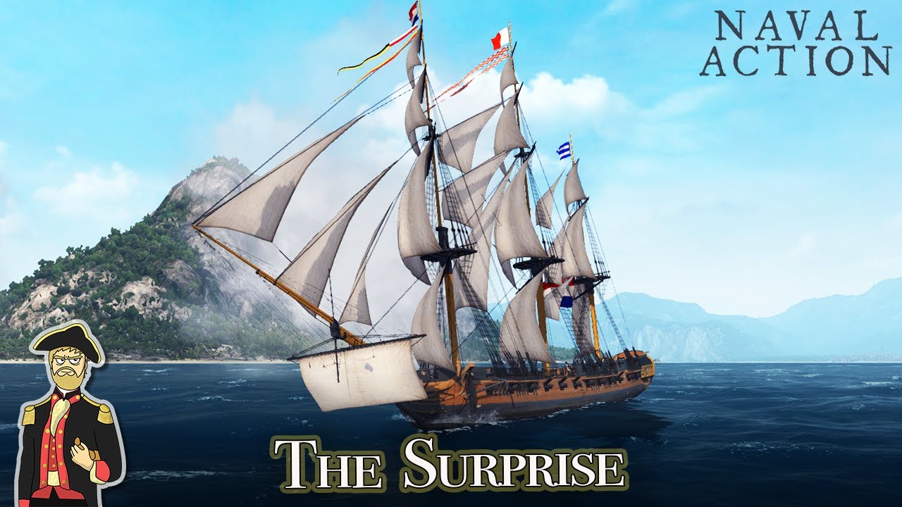 The Ships of Naval Action The Surprise - YouTube