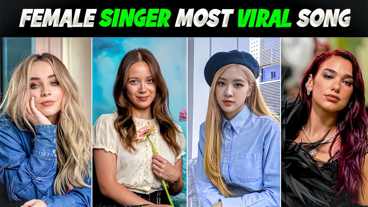 Top 10 Most Popular Female Singer TikTok Viral Trend Song's 2025 ...