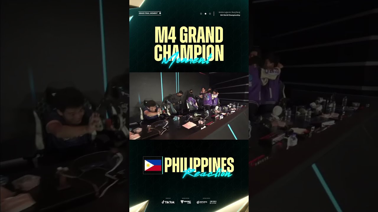 THE GRAND CHAMPION MOMENT BY ALL BROADCASTS M4 WORLD CHAMPIONSHIP # ...