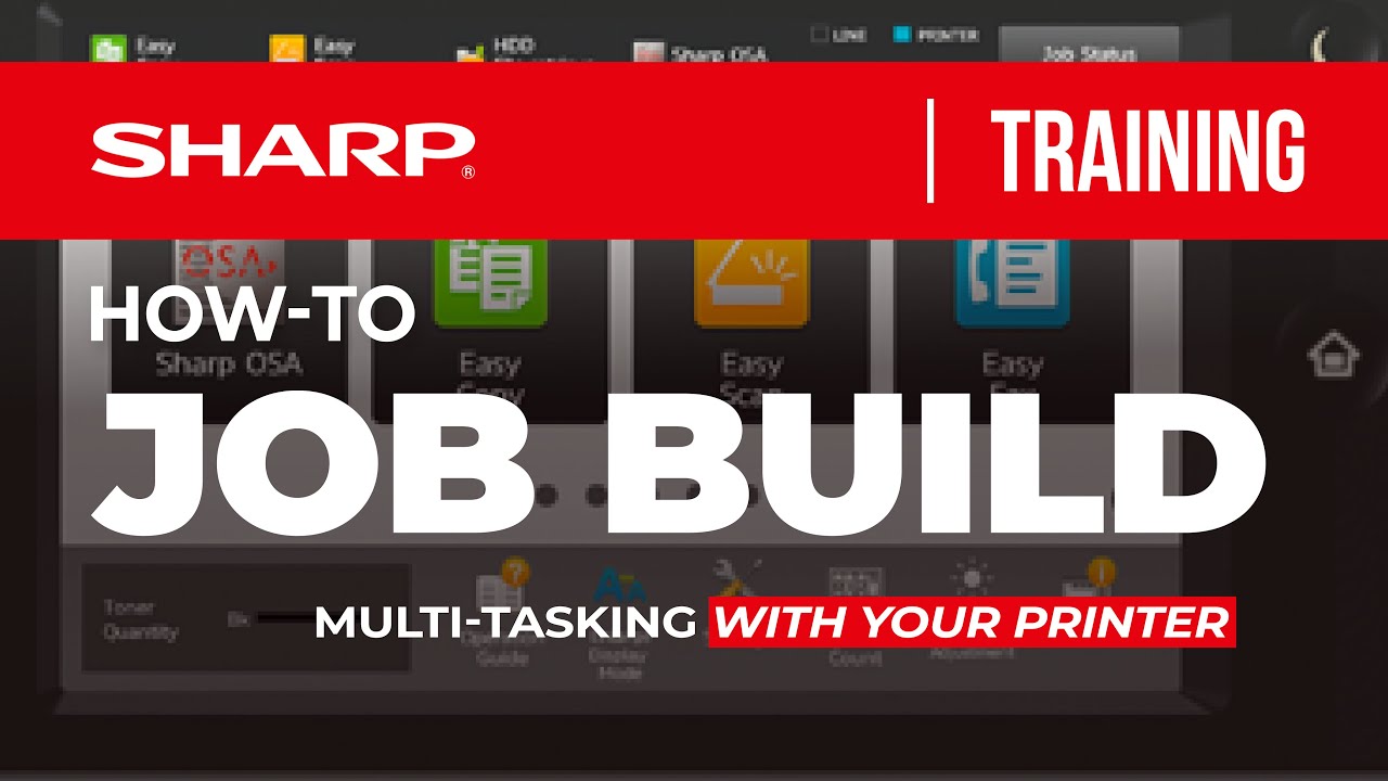 Sharp: Job Build - YouTube