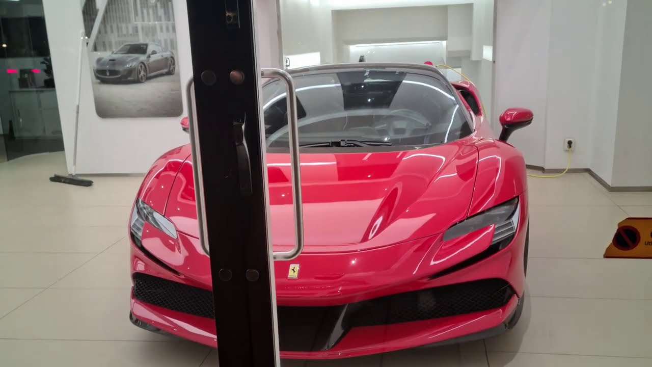 [8k] Ferrari SF90 Stradale (charging!) deliveries started and a nice ...
