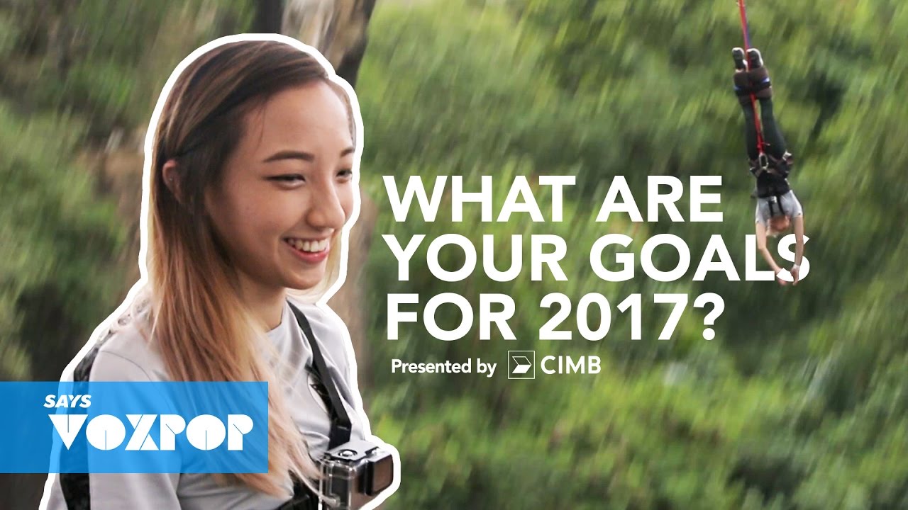 What Are Your Goals For 2017? | presented by CIMB - YouTube
