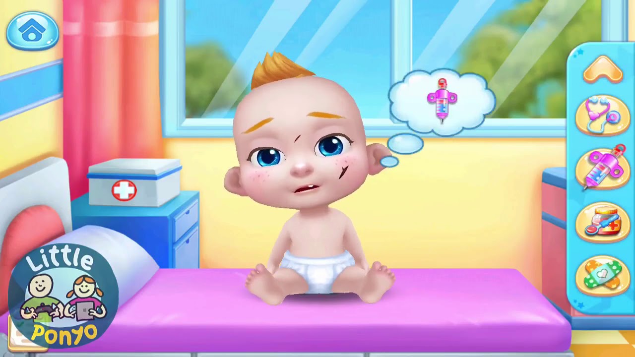 Fun Baby Care - Bad Baby Boss Kids Games Play Doctor, Bath, Dress up ...
