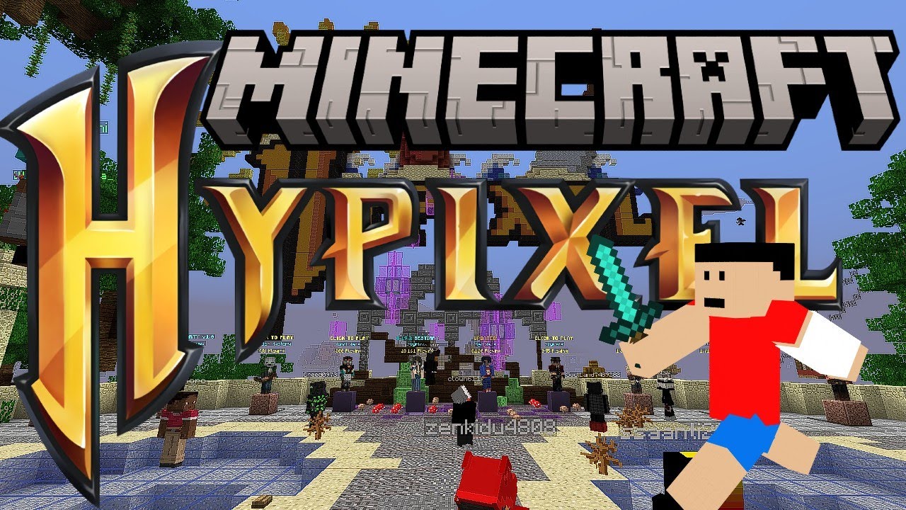 The Chaos Of Minecraft Hypixel - YouTube