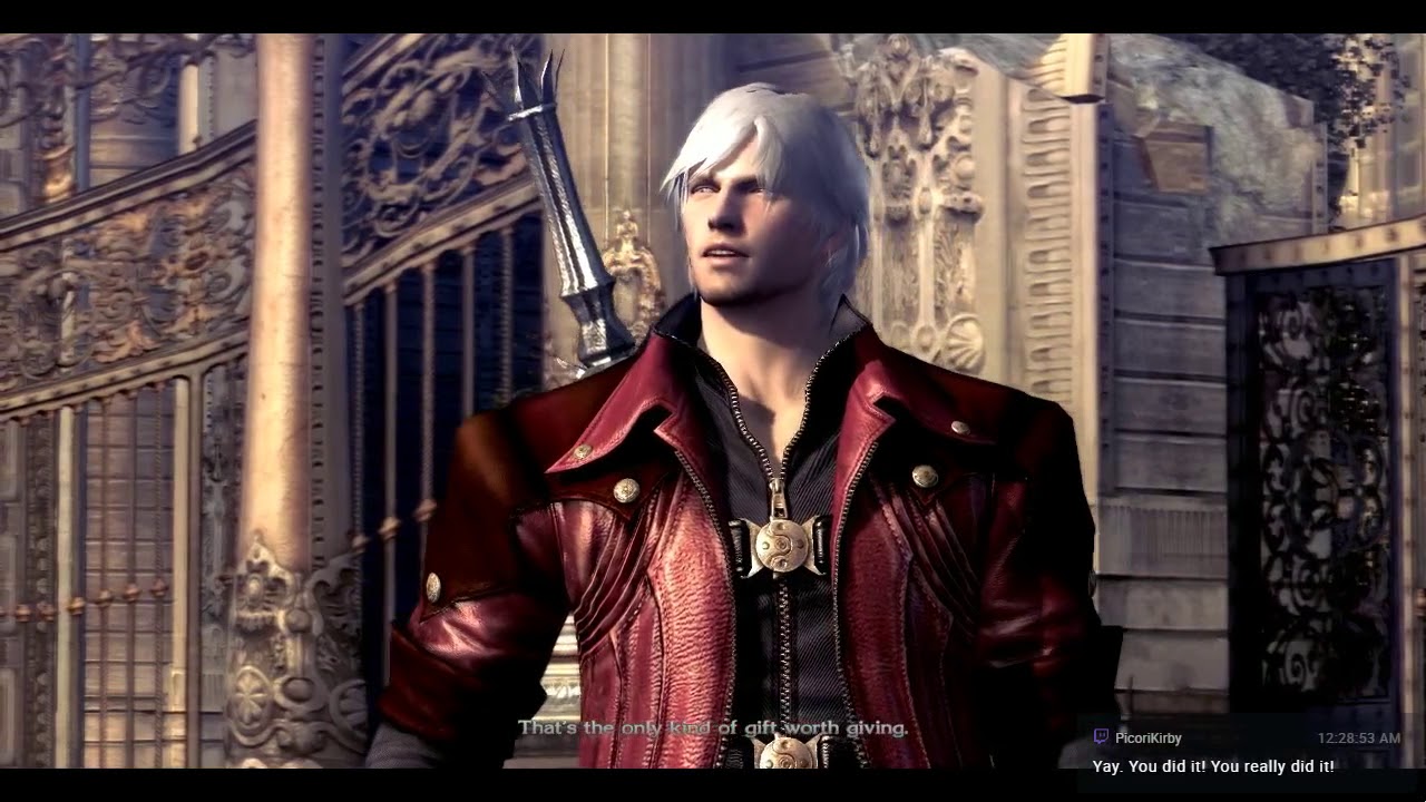 "What you do from here is your call" - Dante (DMC4: Special Edition ...