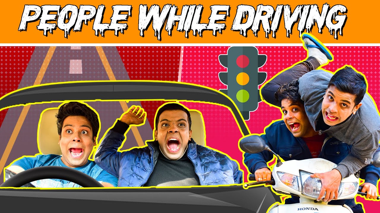 Types of People While Driving | The Half-Ticket Shows - YouTube