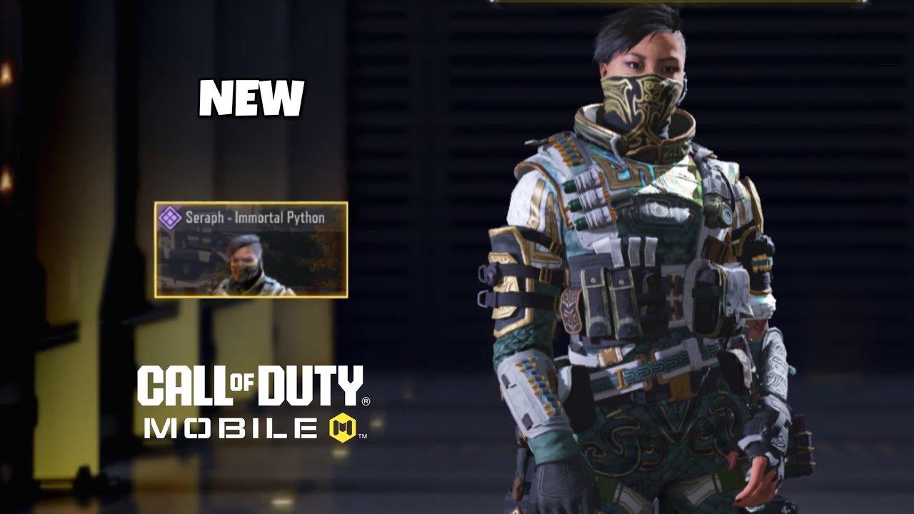 Unlock the NEW Seraph - Immortal Python Skin on COD Mobile! - Tier 30 ...