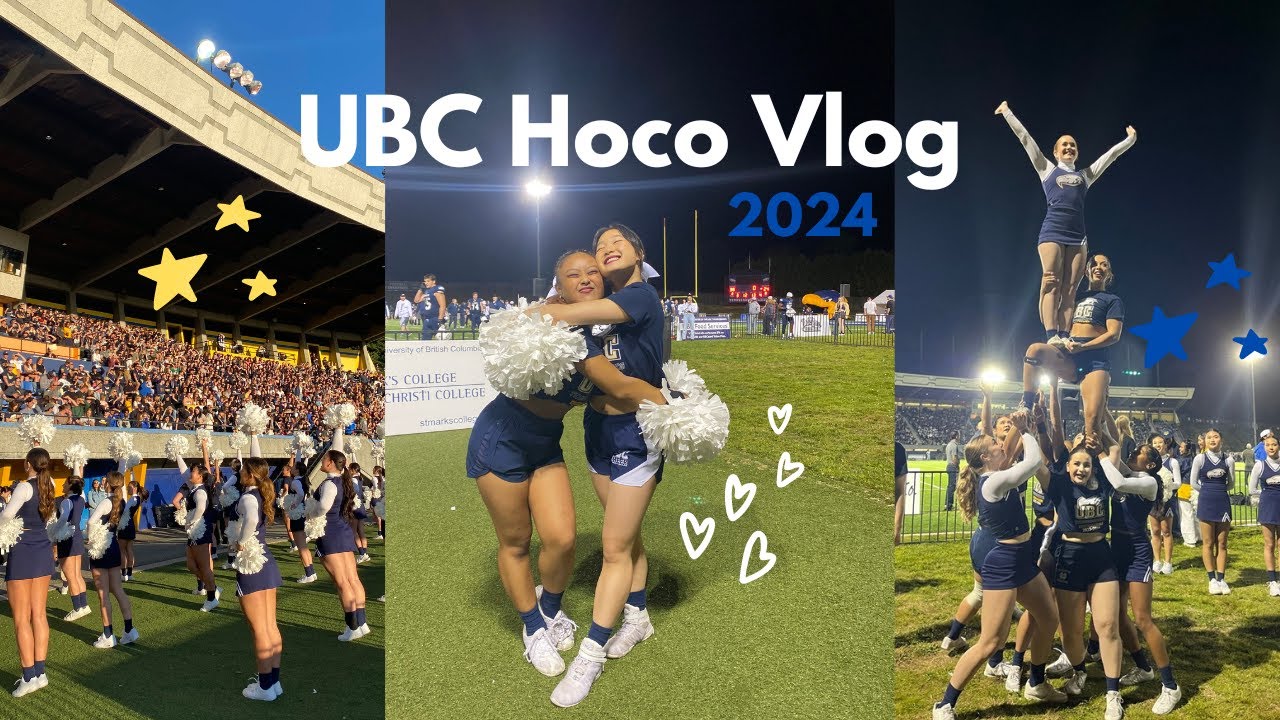 homecoming vlog as a UBC cheerleader! - YouTube