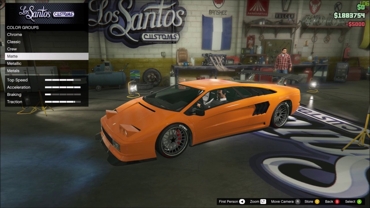 GTA Online Pegassi Infernus Classic Customization - YouTube