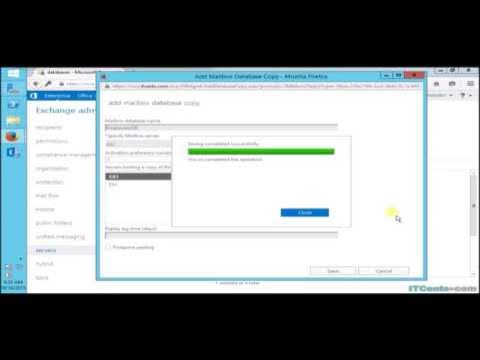 15- Installing and Configuring Exchange Server 2016 DAG (Database Availability Group) - YouTube