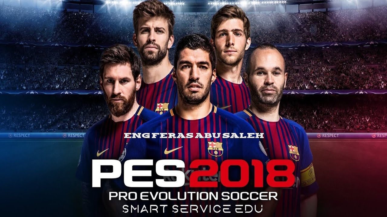 PES 2018 game full screen mode - YouTube