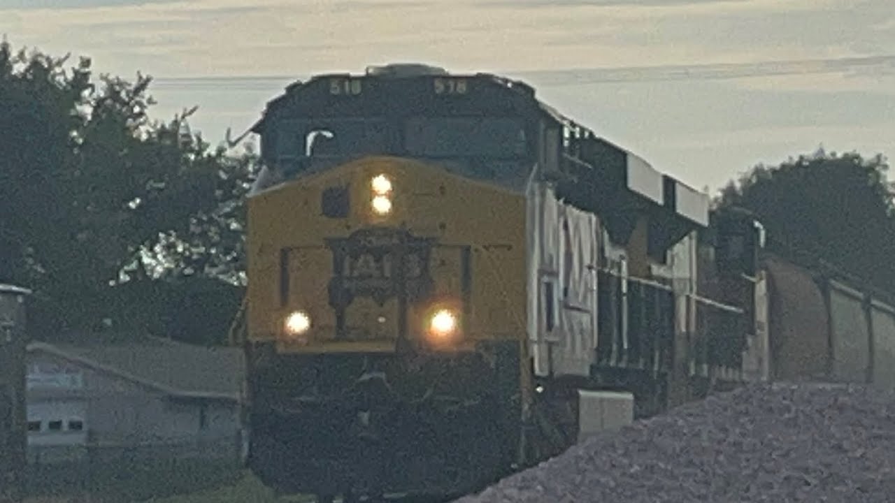 IAIS 518 East with a wave from conductor - YouTube
