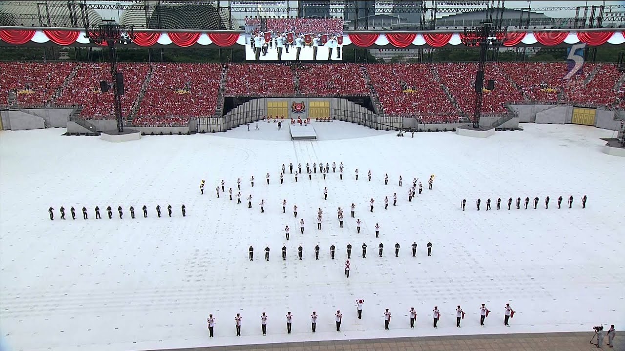 Singapore National Day Parade 2015 - Silent Precision Drill Squad - YouTube