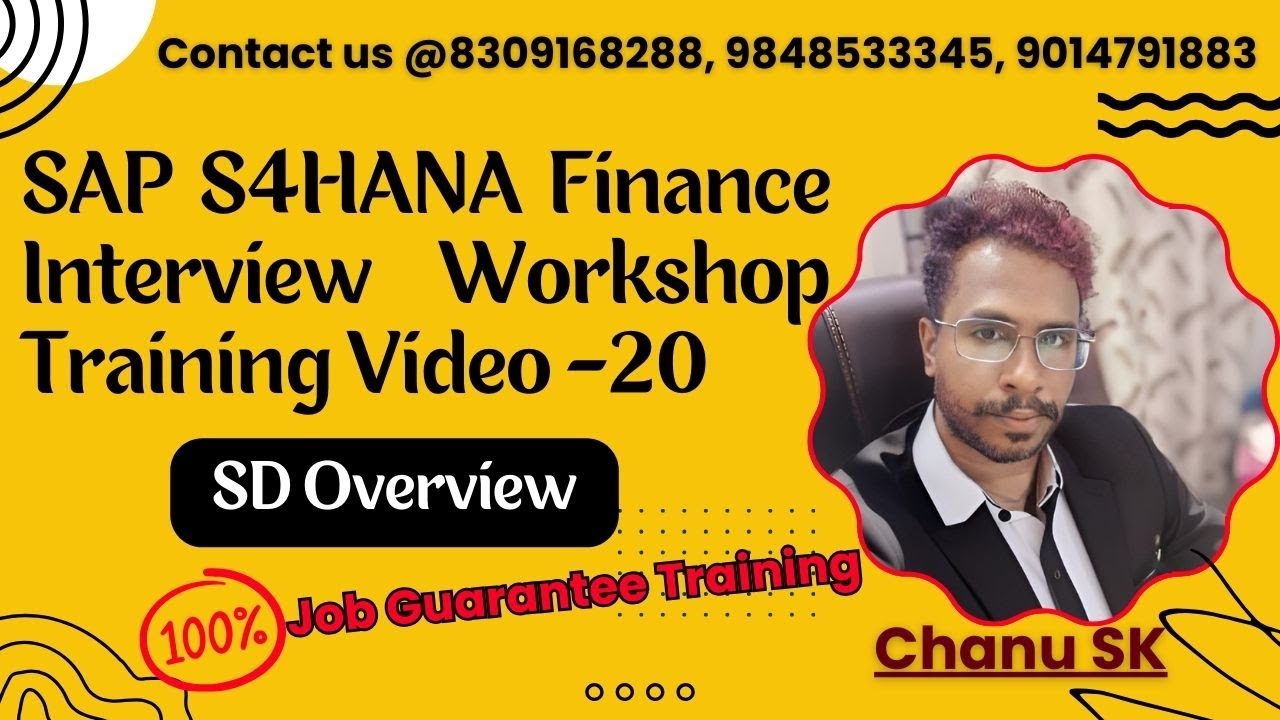SAP S4HANA Finance Interview Workshop Training -20 - SAP FICO Interview Workshop Training - YouTube