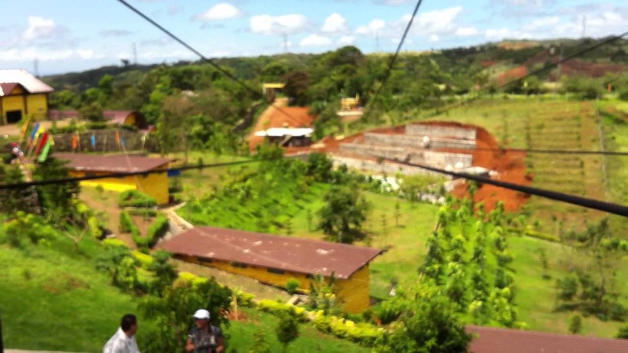ZIP Line @ Tanay Adventure Camp - March 2012 - YouTube