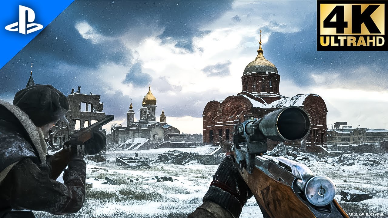 STALINGRAD 1941(PS5)IMMERSIVE REALSTIC GRAPHICS GAMEPLAY [4K 60FPS-UHD ...