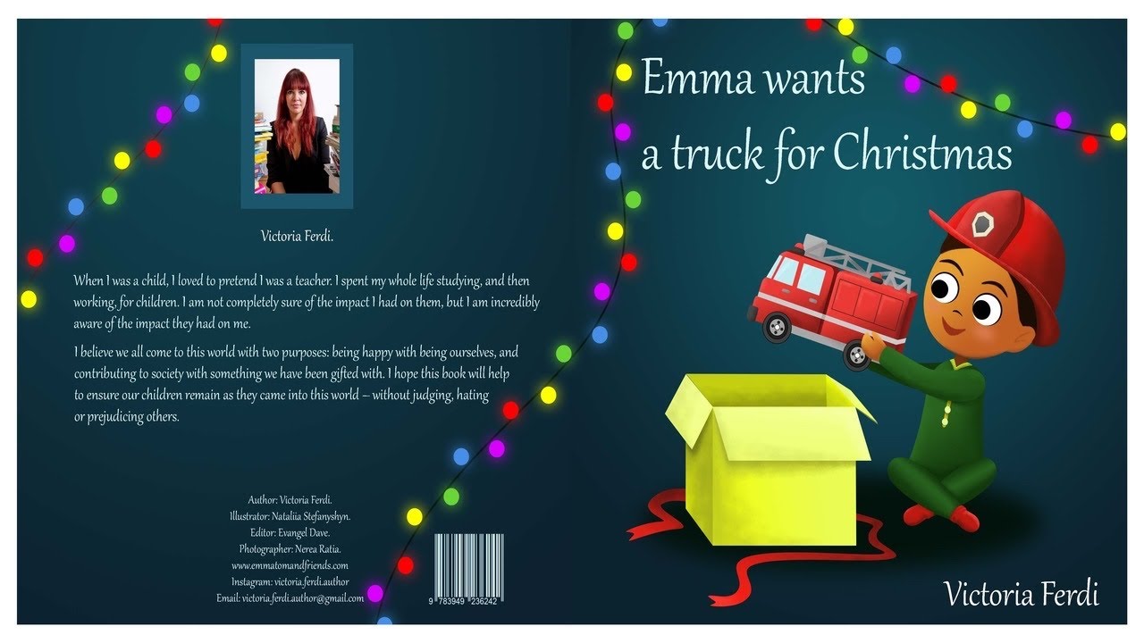 EMMA WANTS A TRUCK FOR CHRISTMAS By Victoria Ferdi ( kids book read ...