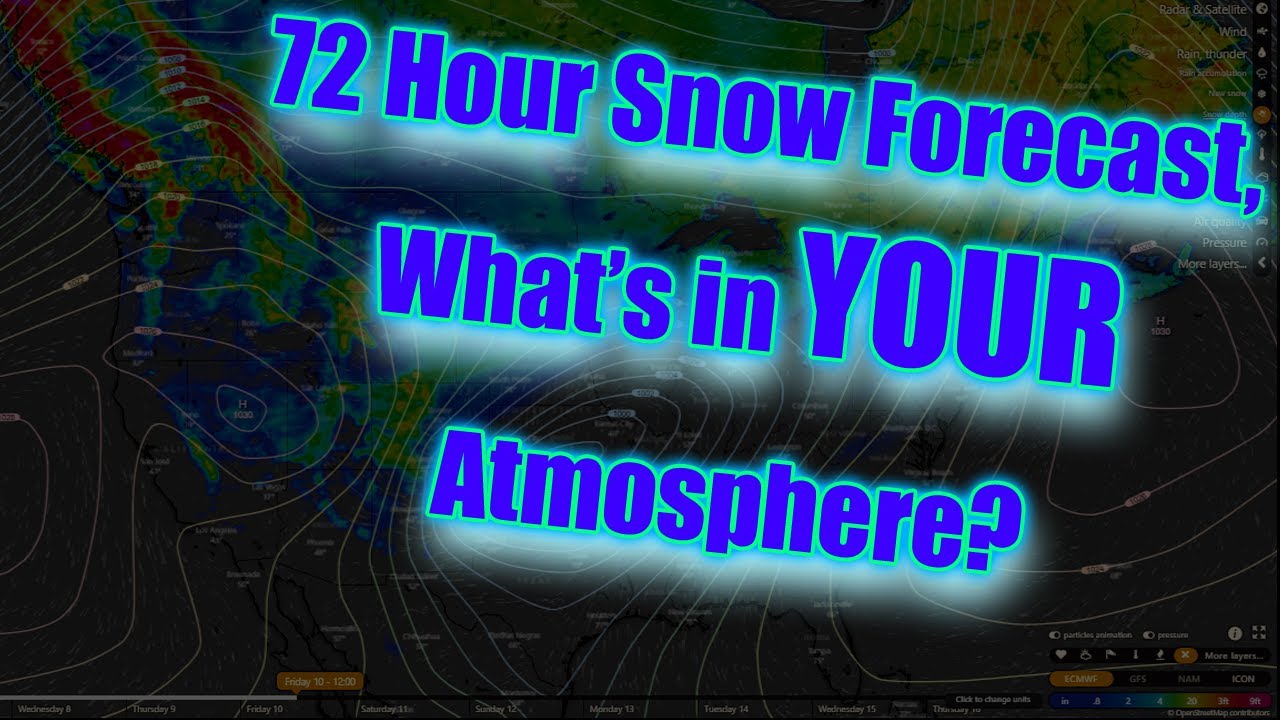 GFS and European Models CLASH Over Snow Totals! - YouTube