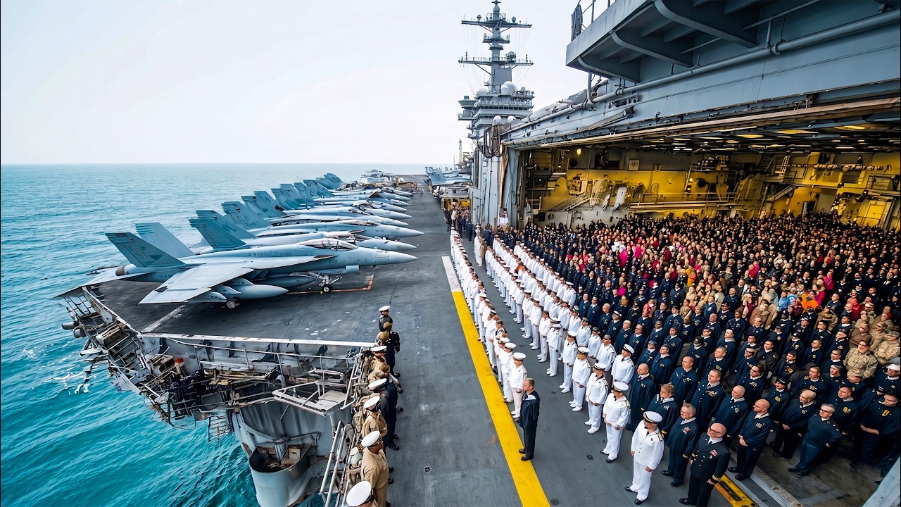 What Life Is Really Like for 5,000 Sailors on an Aircraft Carrier - YouTube