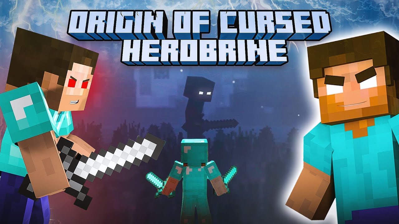 š± Origin Of Cursed Herobrine In Minecraft Secret Real Herobrine Story