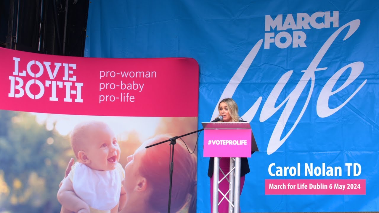 "Never lose heart. Never become disillusioned... " Carol Nolan TD - YouTube