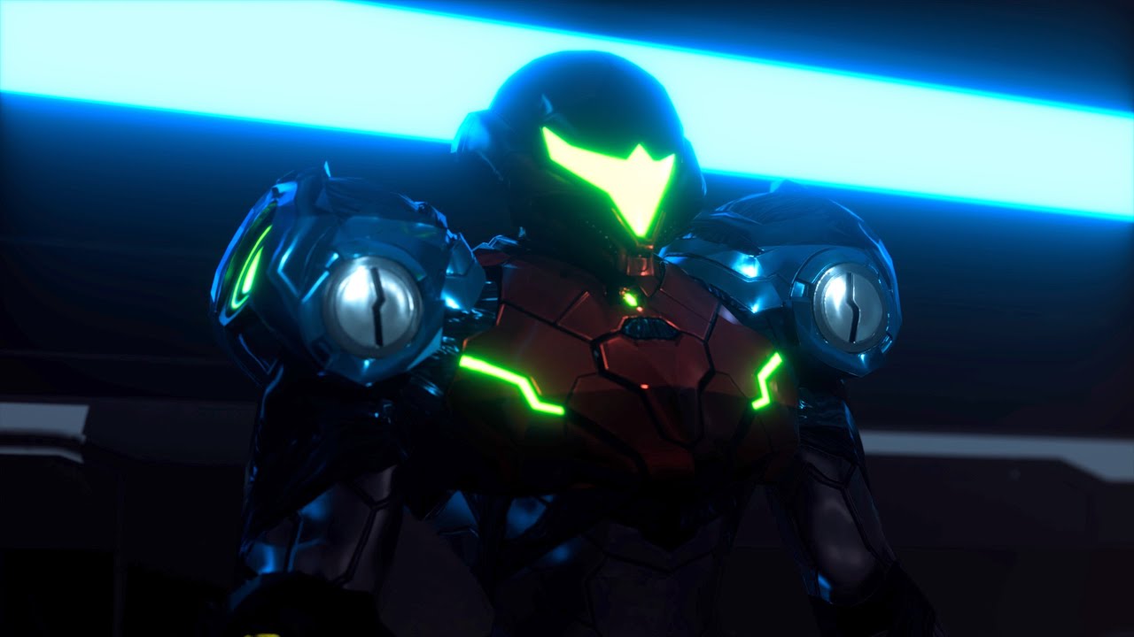 Samus (Power Suit) Elevator scene REMAKE - METROID DREAD - YouTube