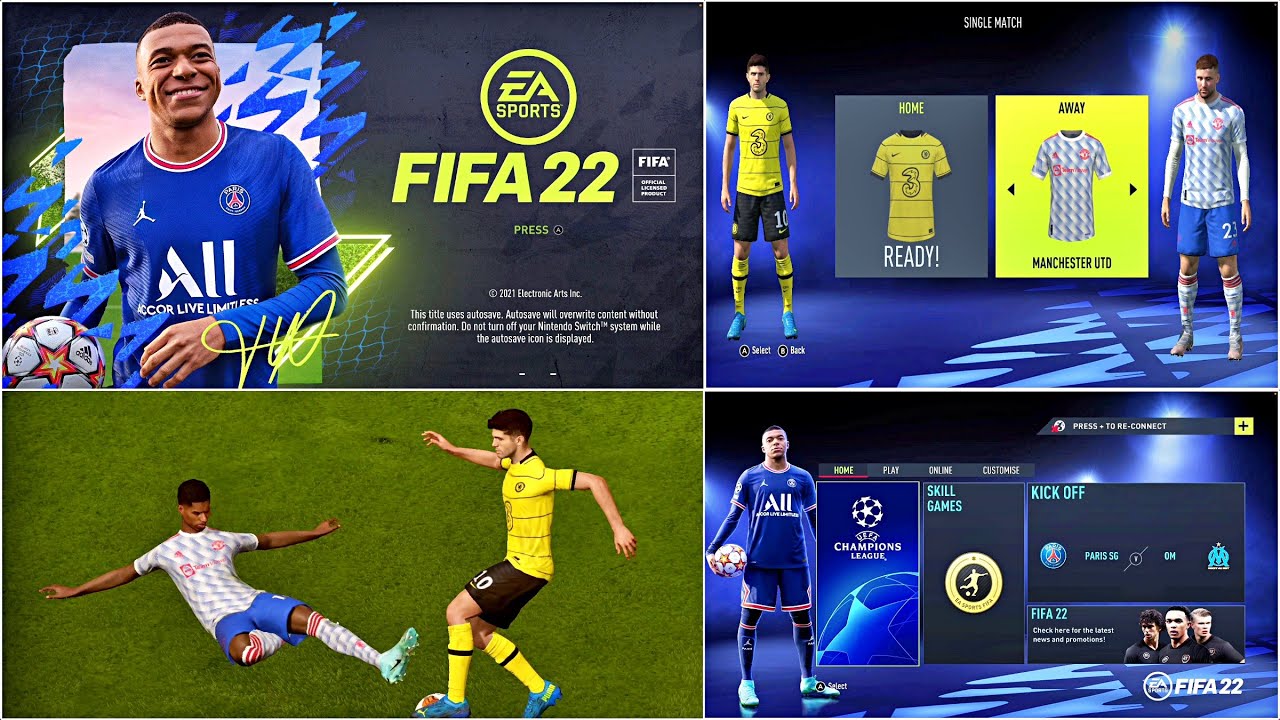 FIFA 22 Switch Edition ( Ryujinx V1.1.1293 ) - FIFA 2022 Android Also ...
