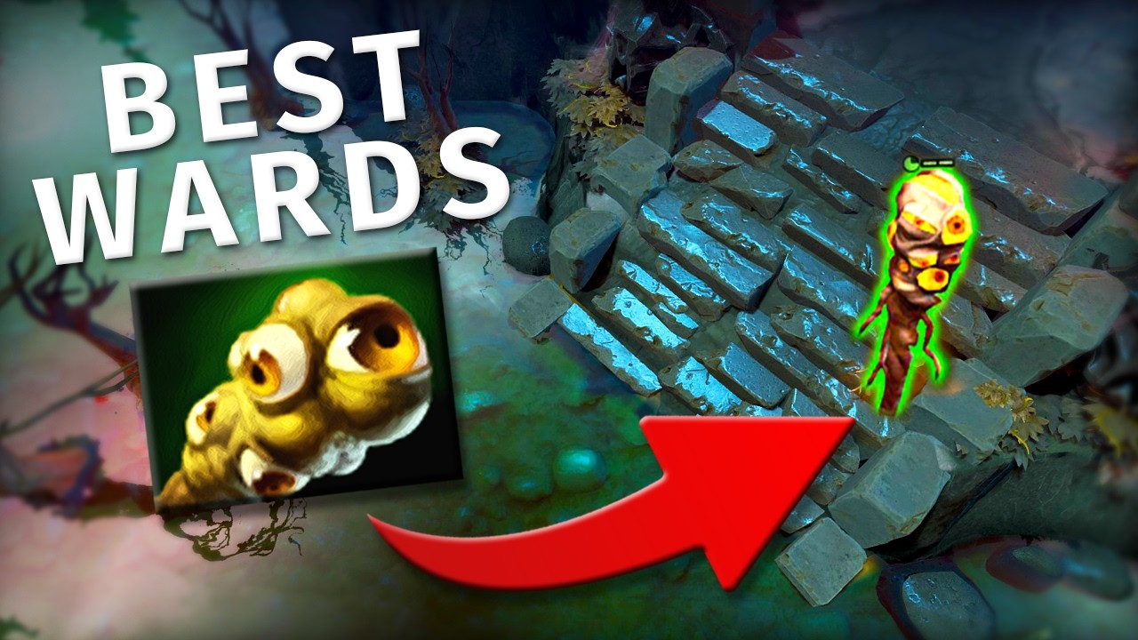 This Is Where Pros Are Warding In 7.36c - YouTube