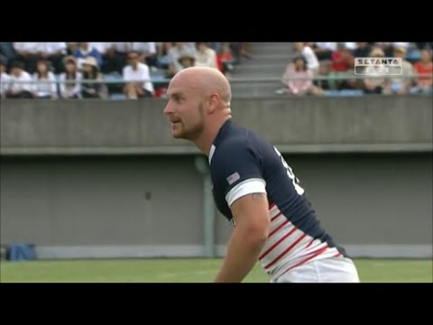 Luke Hume finishes try vs Japan 2013 - YouTube