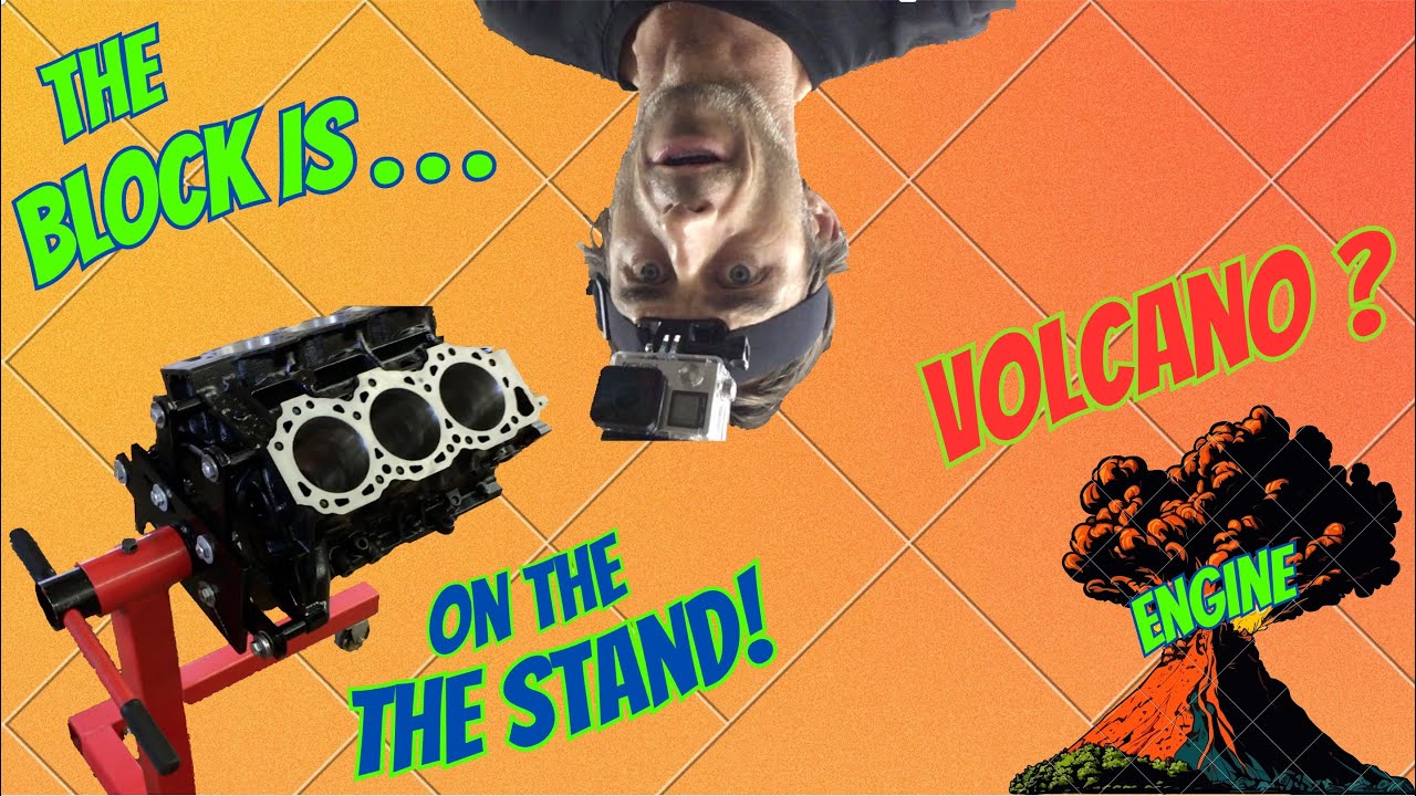 MY ENGINE IS ON THE STAND! VOLCANO IN MY ENGINE?! - YouTube