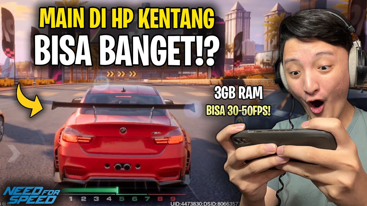 MAIN NFS Mobile Android DI HP KENTANG ! ADA UPDATE BARU - Need for ...