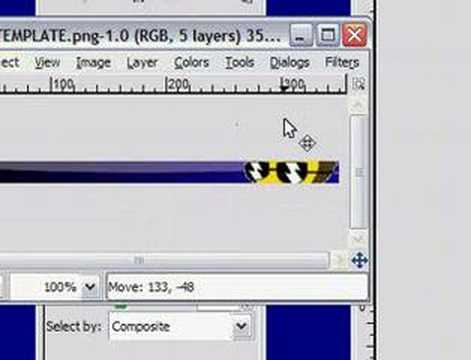 Dandy's GIMP Tut's: How to make userbars - YouTube