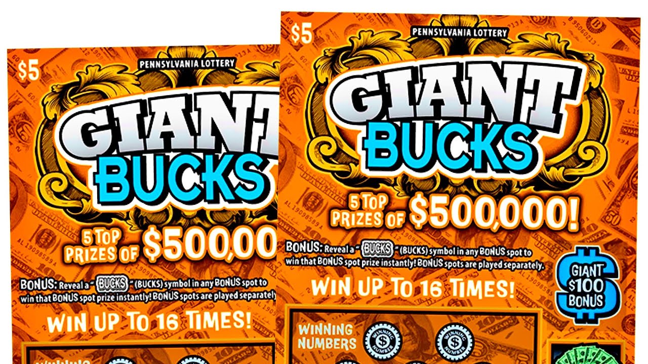 GIANT BUCKS x 2! Chasing NEW $500K Top Prize! Pennsylvania Lottery ...